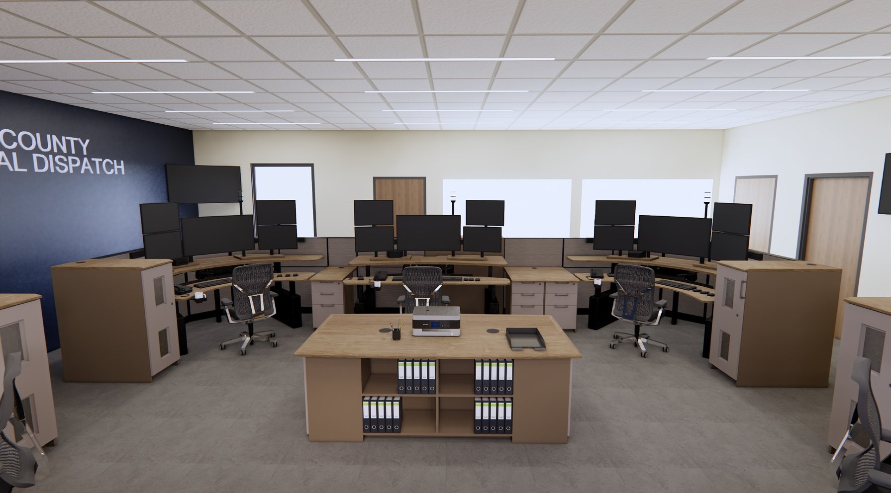 Timeless Colors Bring Command Centers to Life